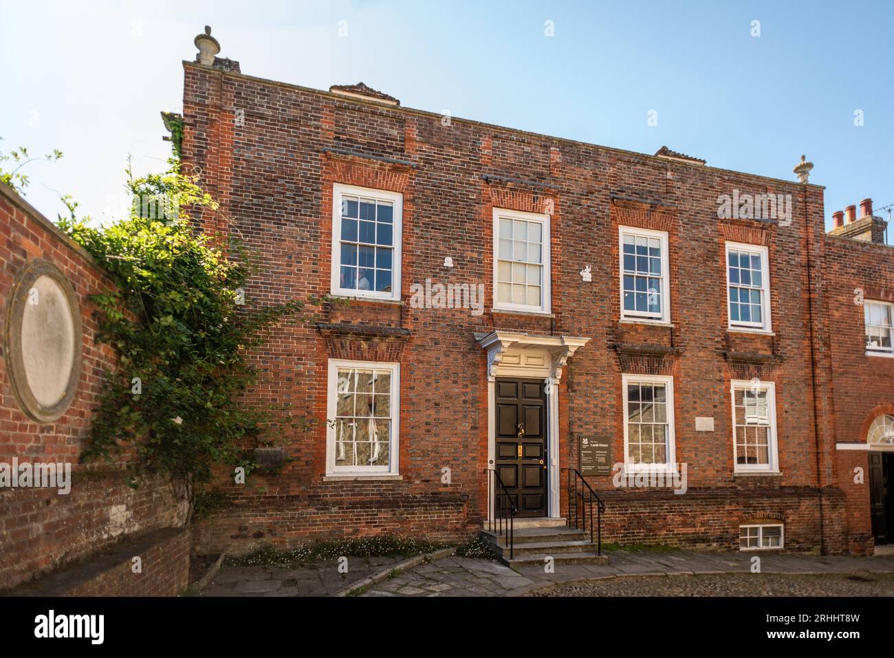 Rye, August 15th 2023: Lamb House, home of Henry James Stock Photo - Alamy