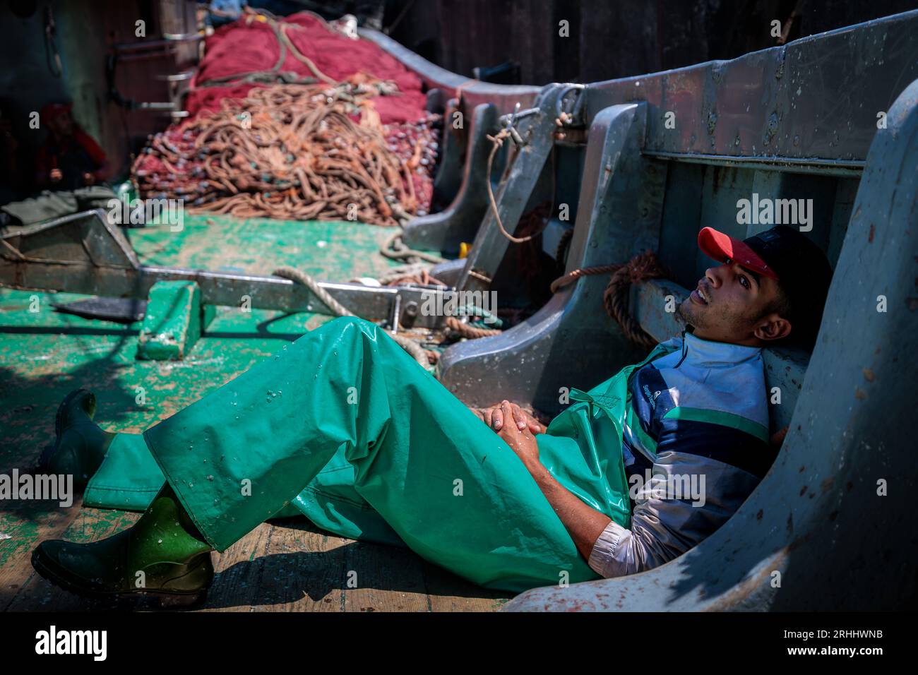 Fatigued industrial worker hi-res stock photography and images - Alamy