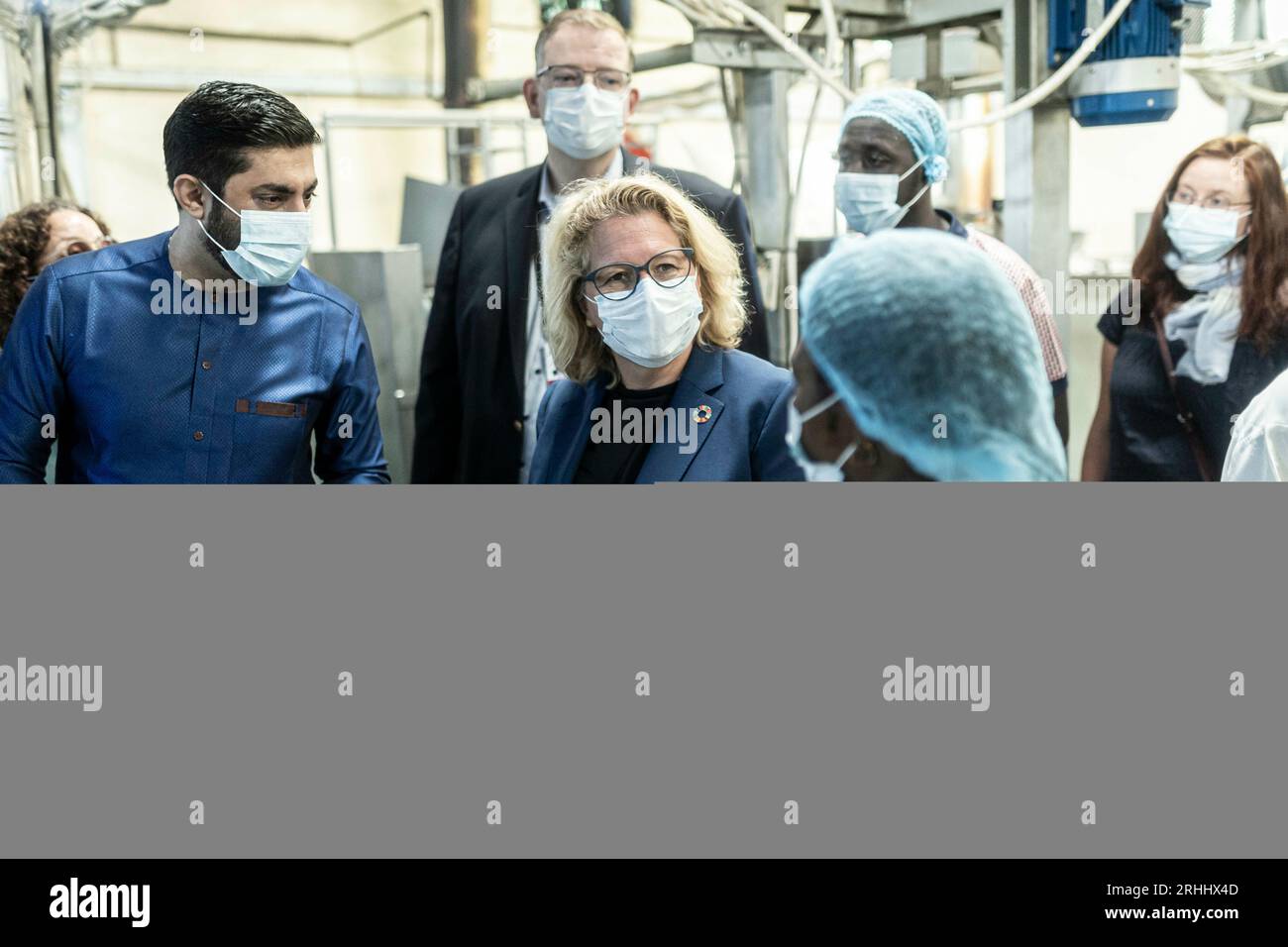 German Development Minister Svenja Schulze visits the Cassanovas ...