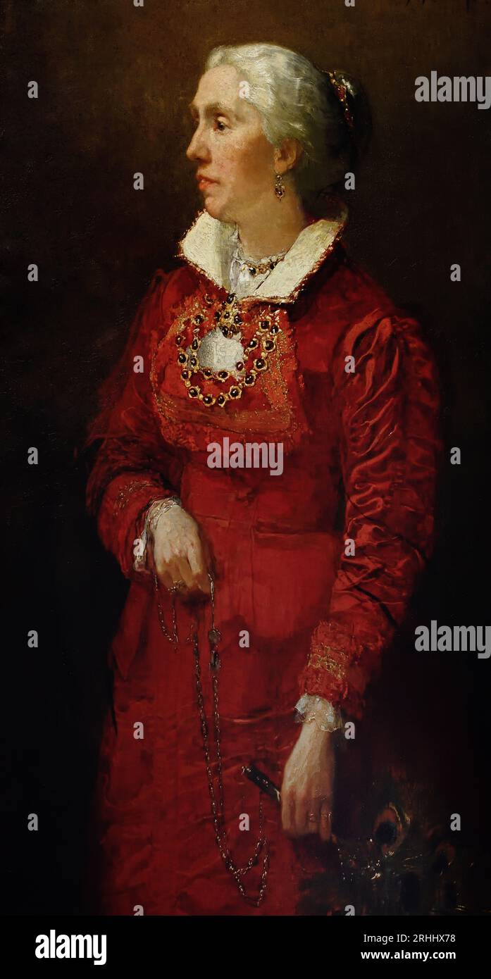 Portrait of Catherine Seaton Forman Swift, 1887-1891 Christoffel ...