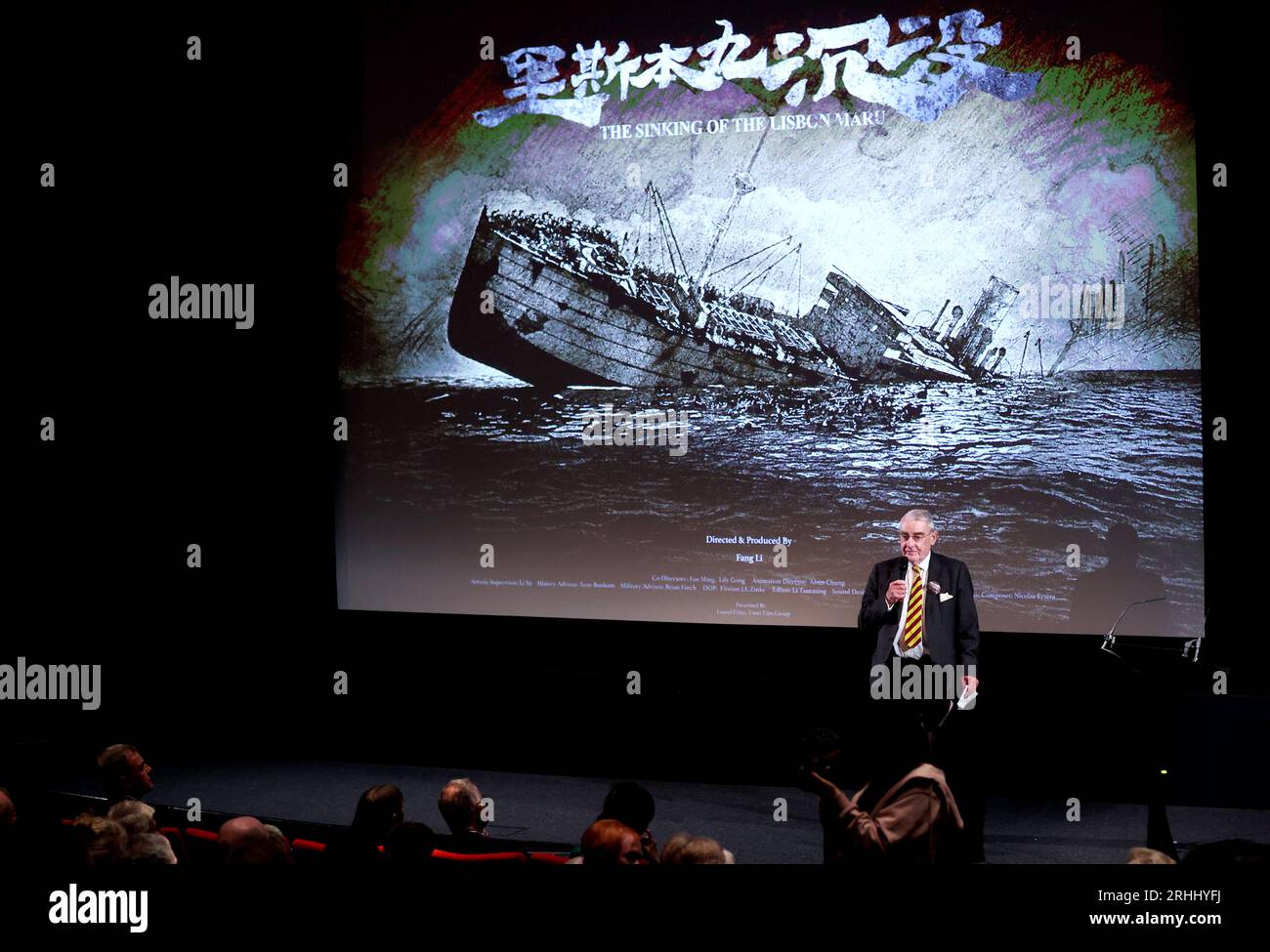 London, Britain. 15th Aug, 2023. Retired British soldier Brian Finch ...