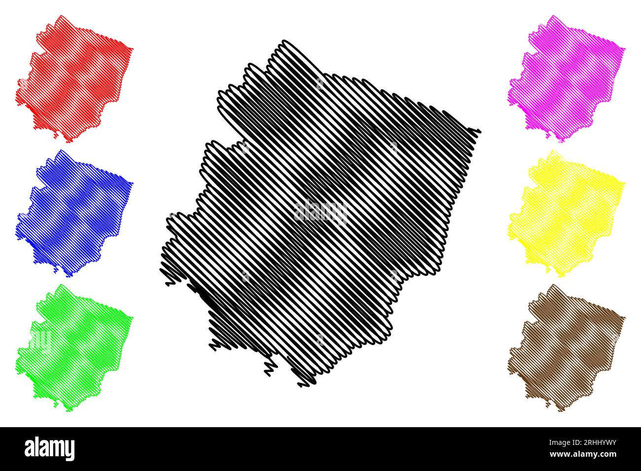 Worcester county map vector vectors hi-res stock photography and images ...