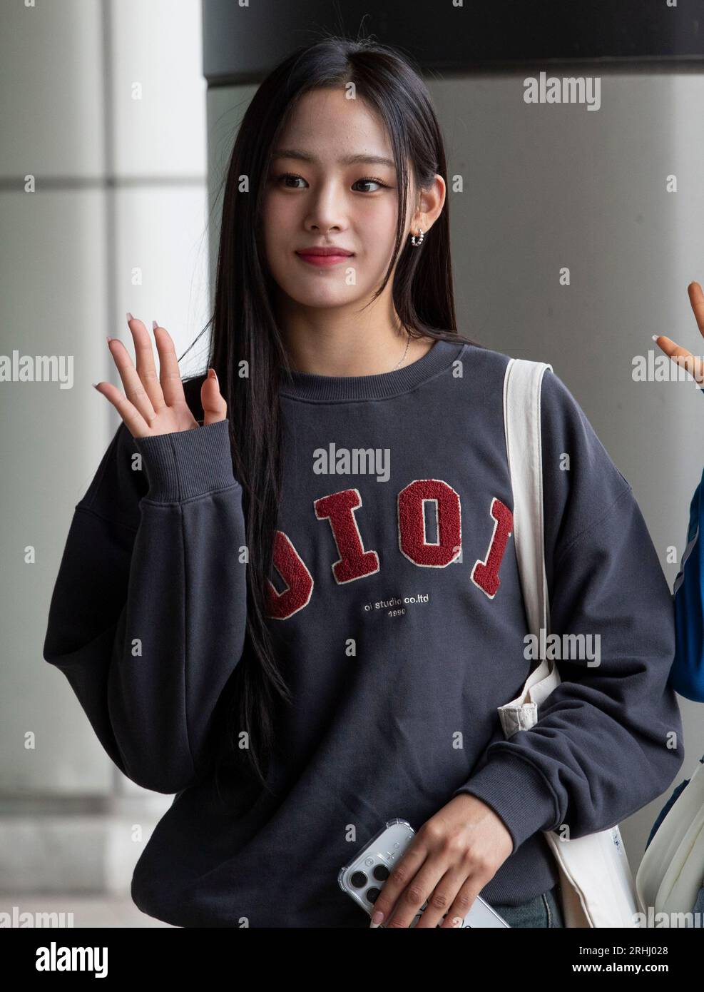 Gimpo, South Korea. , . Minji, South Korean K-Pop girl group NewJeans ... Gimpo, South Korea. , . Minji, South Korean K-Pop girl group NewJeans ...