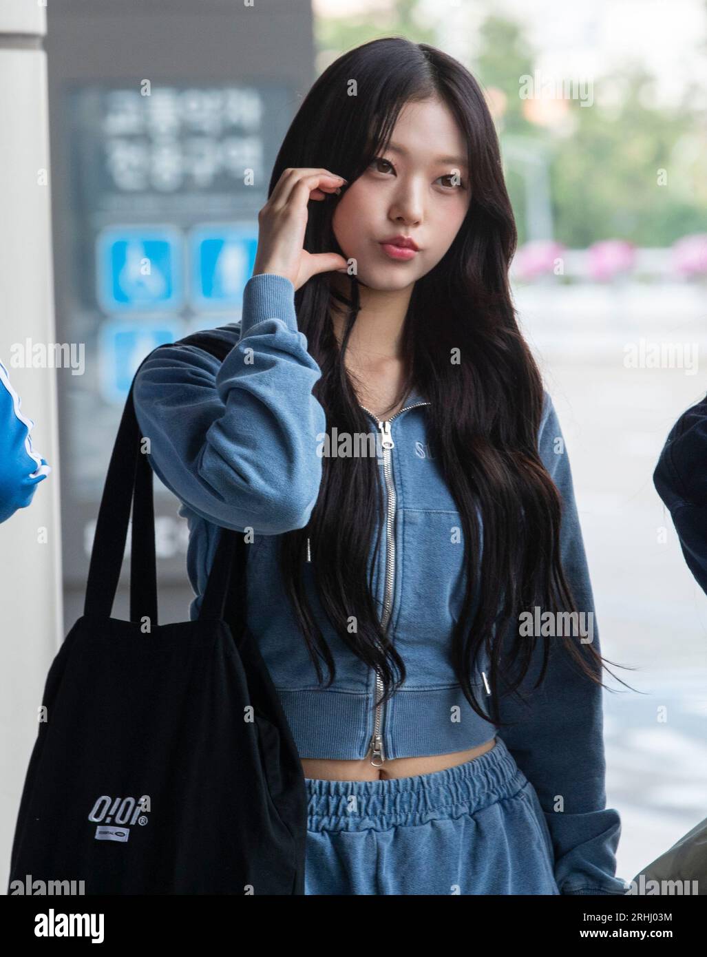Gimpo, South Korea. , . Haerin, South Korean K-Pop girl group NewJeans ... Gimpo, South Korea. , . Haerin, South Korean K-Pop girl group NewJeans ...