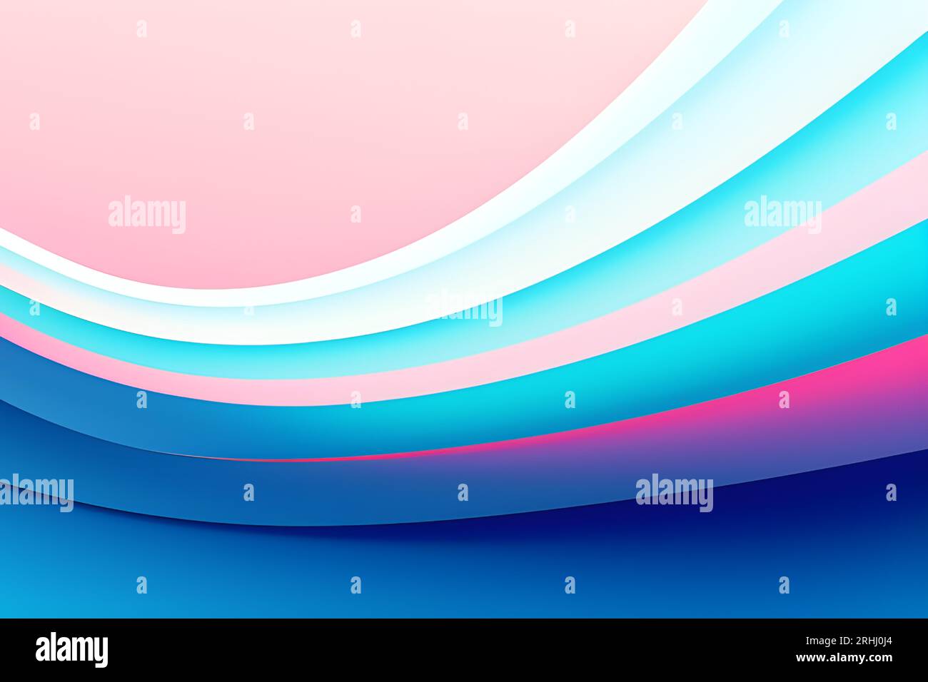 Abstract pink and blue geometric background. Dynamic shapes composition ...