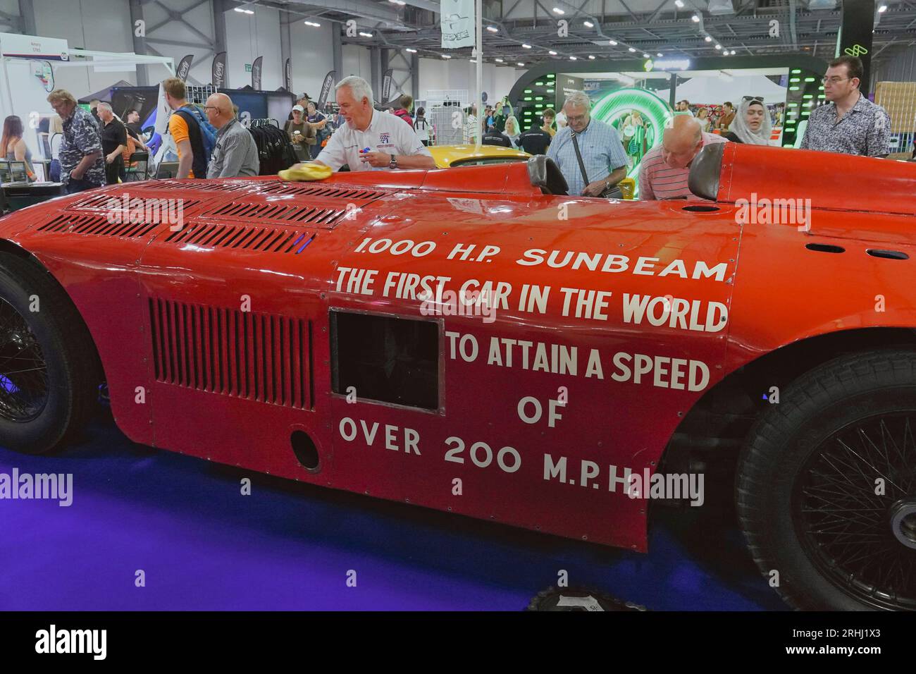 Farnborough, Hants, UK. 17th Aug, 2023. Scenes on the first day of the ...