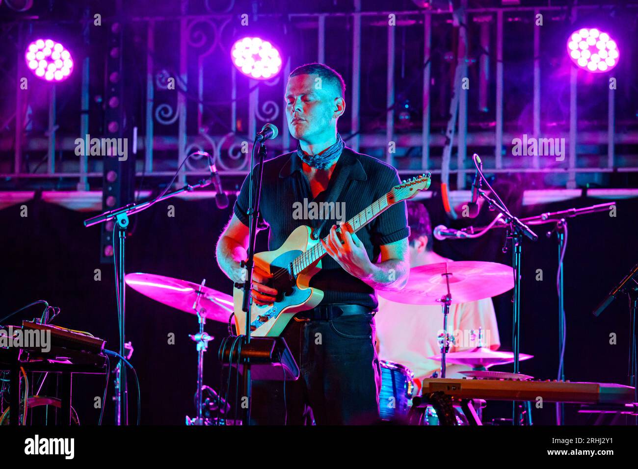 Edinburgh, Scotland. Wed 16 August 2023. Canadian singer-songwriter LT ...