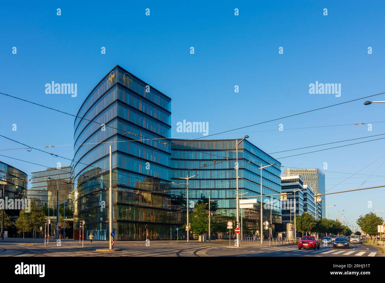Vienna: Erste Campus office building complex in 10. Favoriten, Wien ...