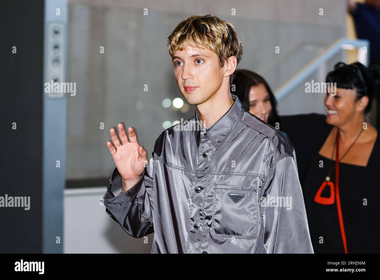 Milan, Italy. 19th June, 2023. Troye Sivan attends the Prada Dinner ...