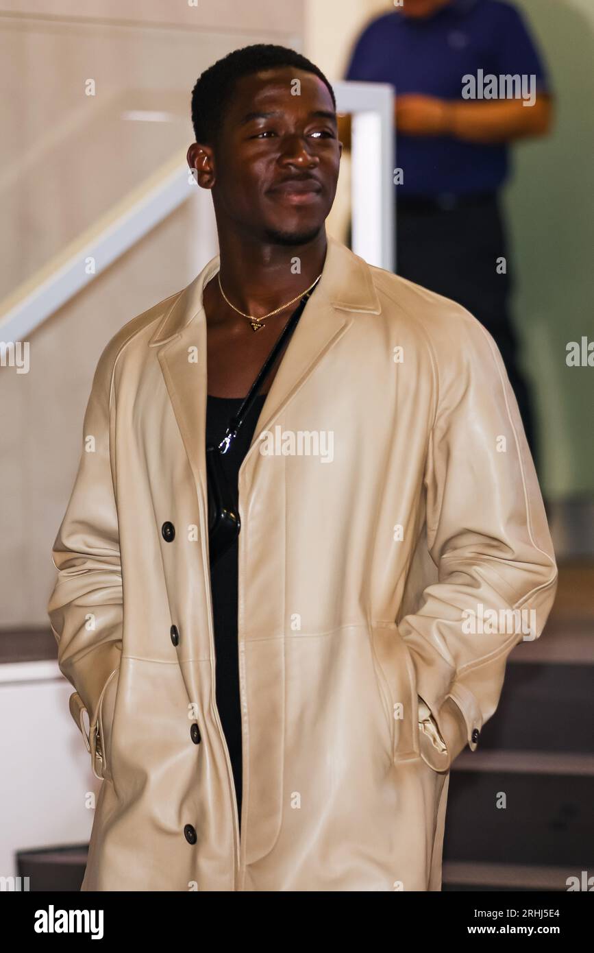Milan, Italy. 19th June, 2023. Damson Idris attends the Prada Dinner ...
