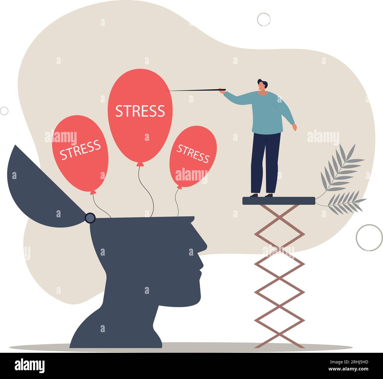 Stress management, relaxation to relieve anxiety or anger from your ...