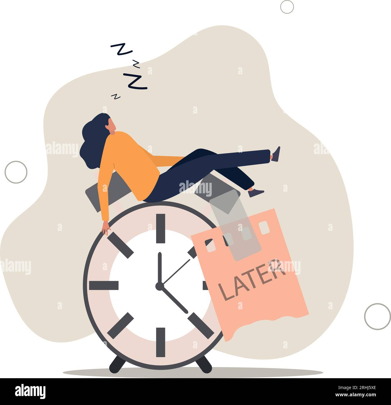 Now later Stock Vector Images - Alamy