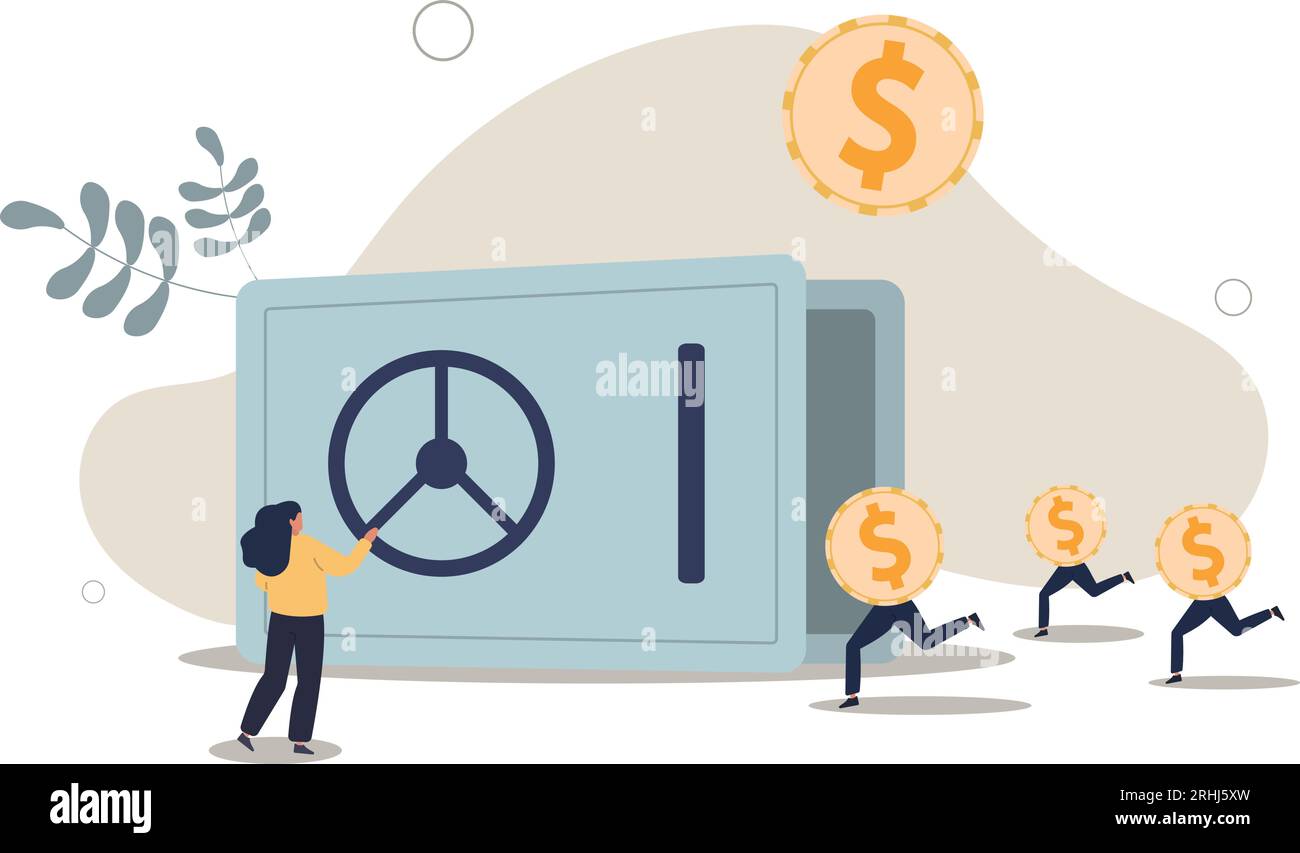 Passive income, easy money earning from investment or stock dividend ...