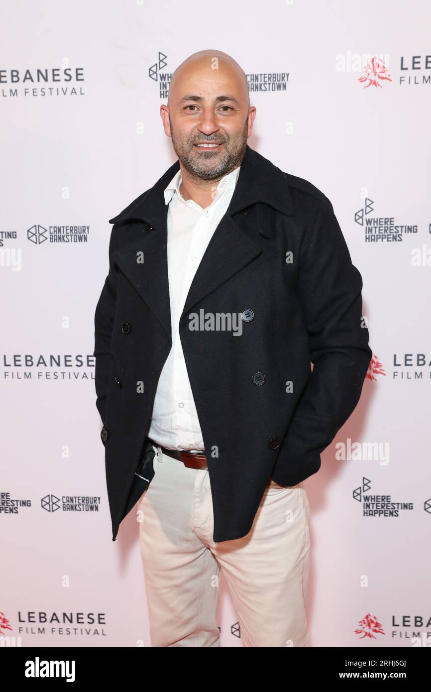 August 17, 2023: GEORGE BASHA attends the Lebanese Film Festival ...
