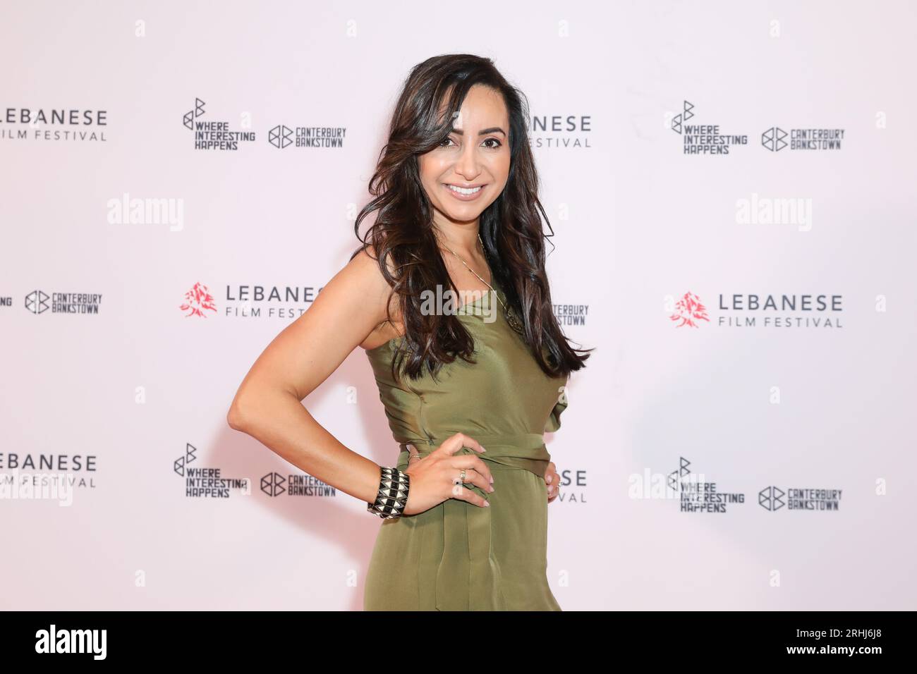 August 17, 2023: ANTOINETTE LATTOUF attends the Lebanese Film Festival ...