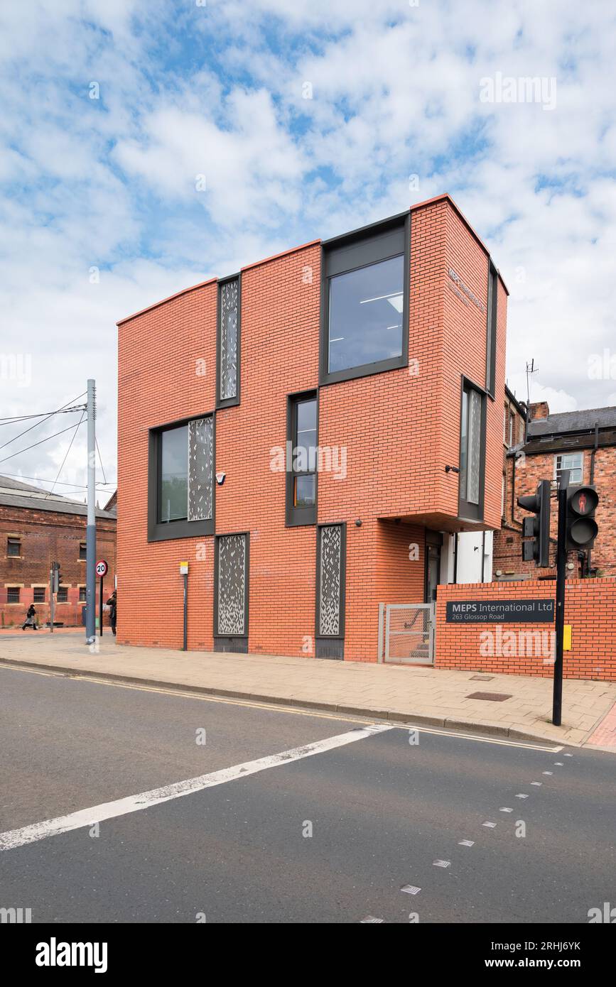 Sheffield, England - MEPS International building (extension to listed ...
