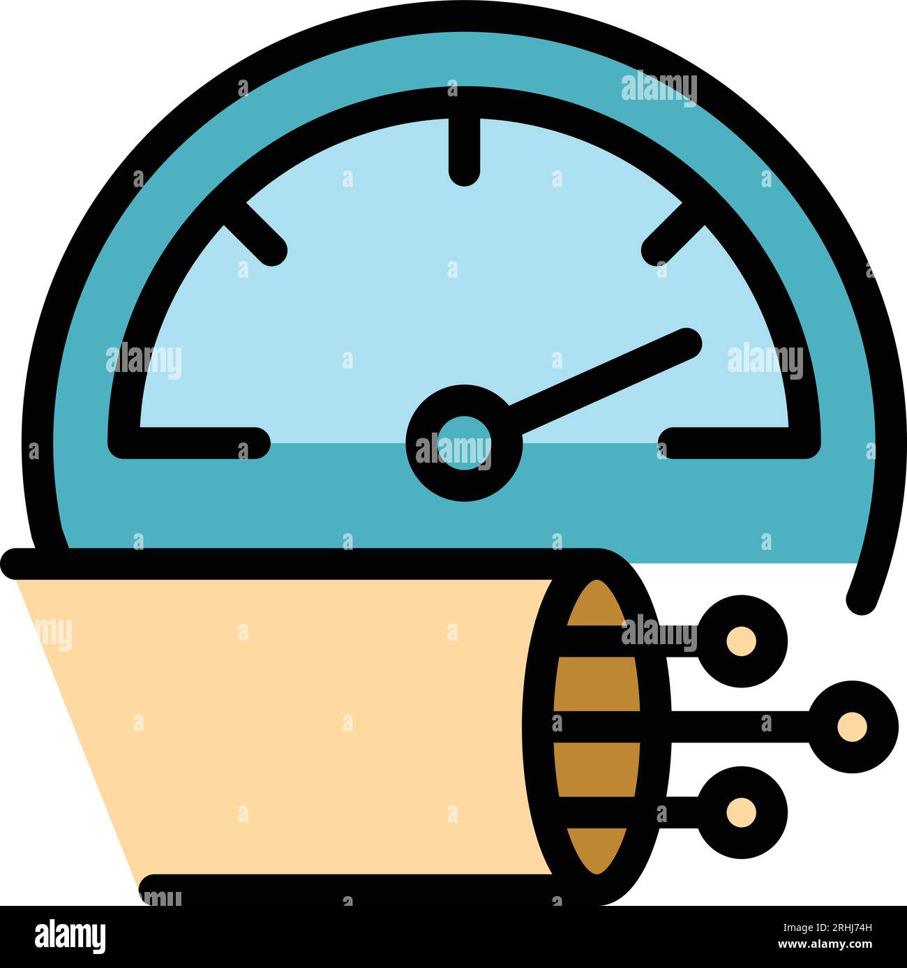 Thin glass wire Stock Vector Images - Alamy