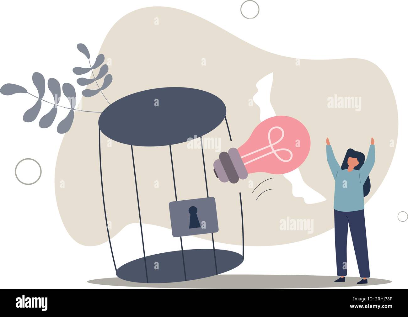 Stage cage Stock Vector Images - Alamy