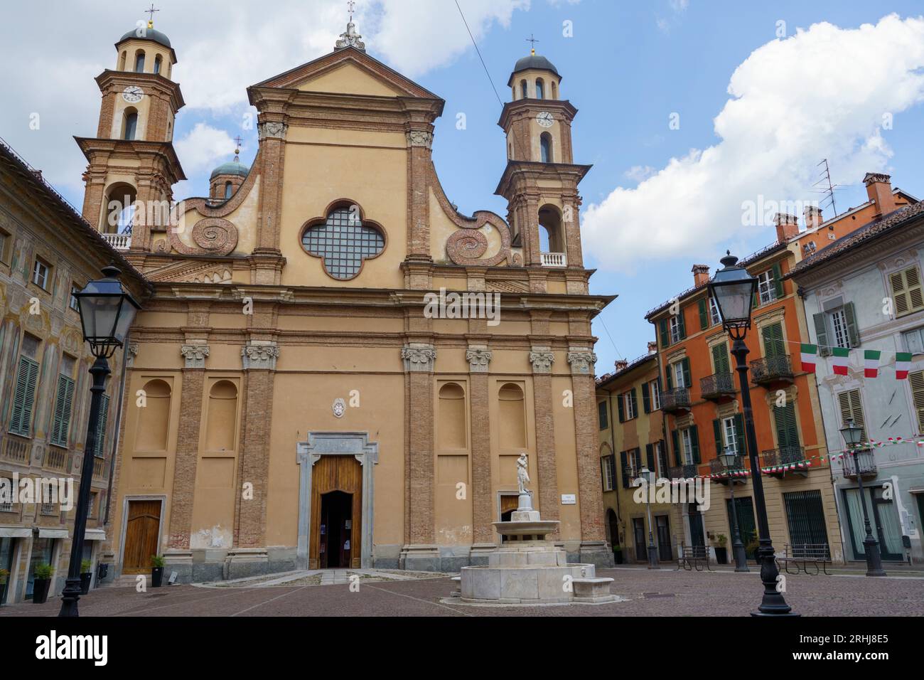 Historic church of Santa Maria Maggiore at Novi Ligure, Alessandria ...