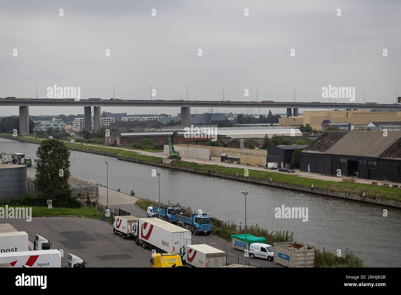 Illustration picture shows the 'Viaduct van Vilvoorde - Viaduc de ...