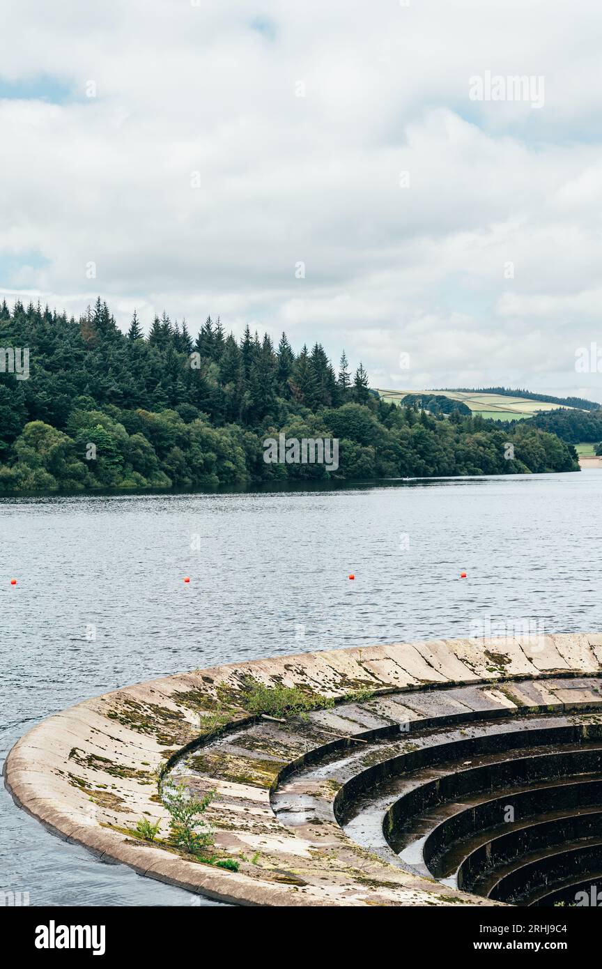 Ladybower Reservoir plugholes Stock Photo - Alamy