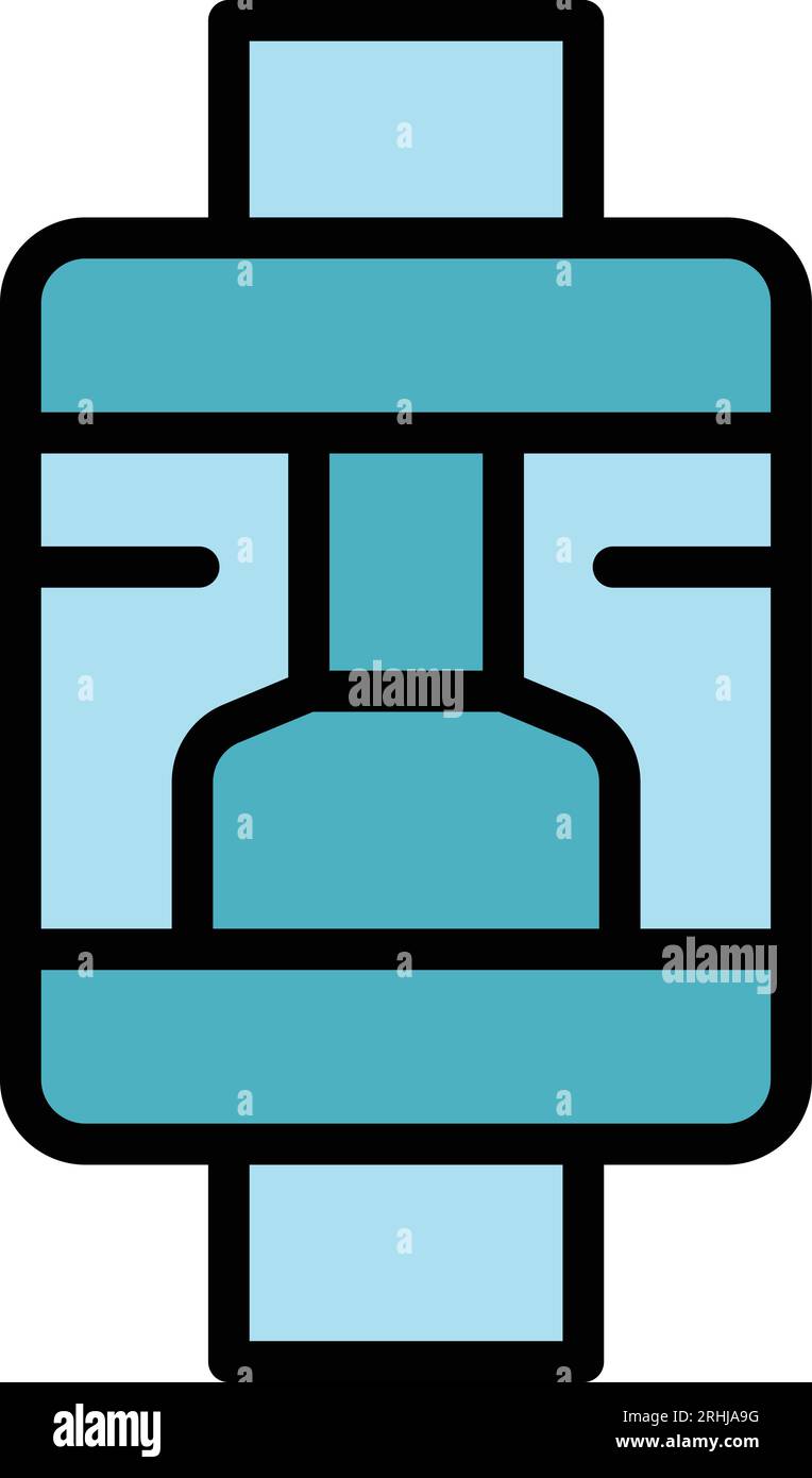 Vape atomizer icon outline vector. Electronic cigarette. Juice smoke color flat Stock Vector ...