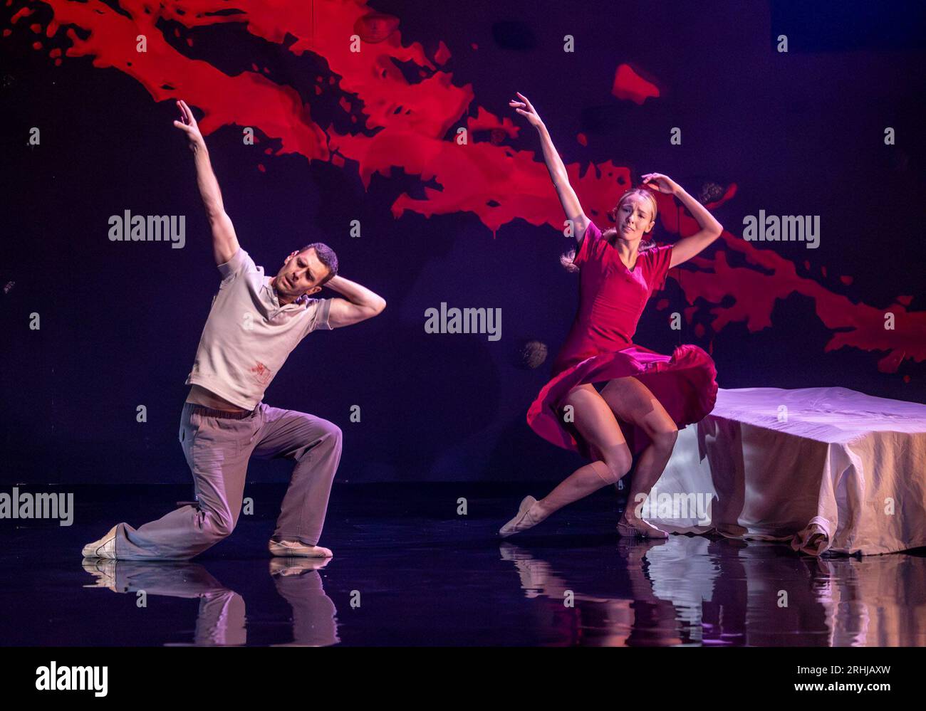 Edinburgh, United Kingdom. 17 August, 2023 Pictured: L to R Jonathon ...