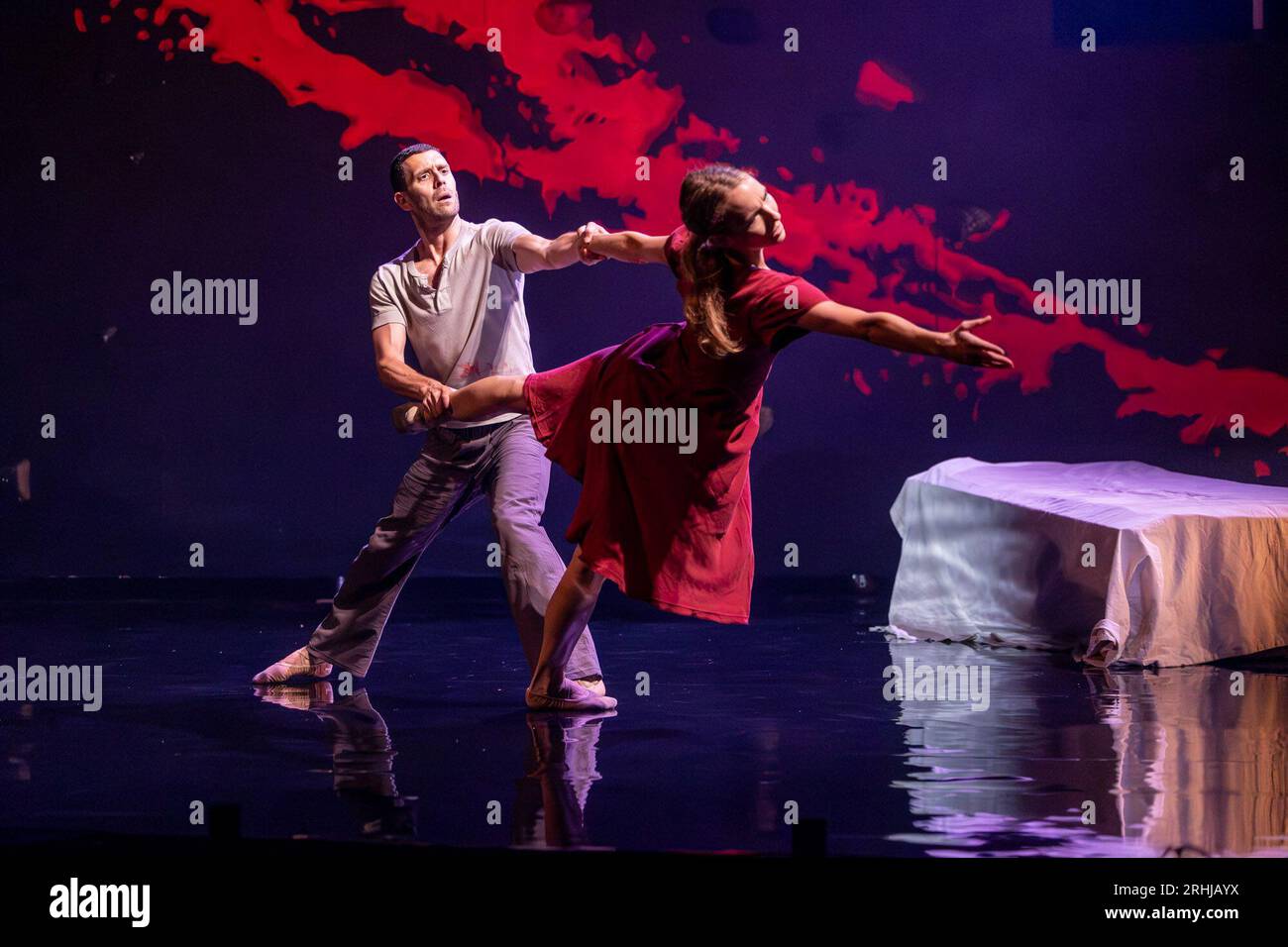 Edinburgh, United Kingdom. 17 August, 2023 Pictured: L to R Jonathon ...