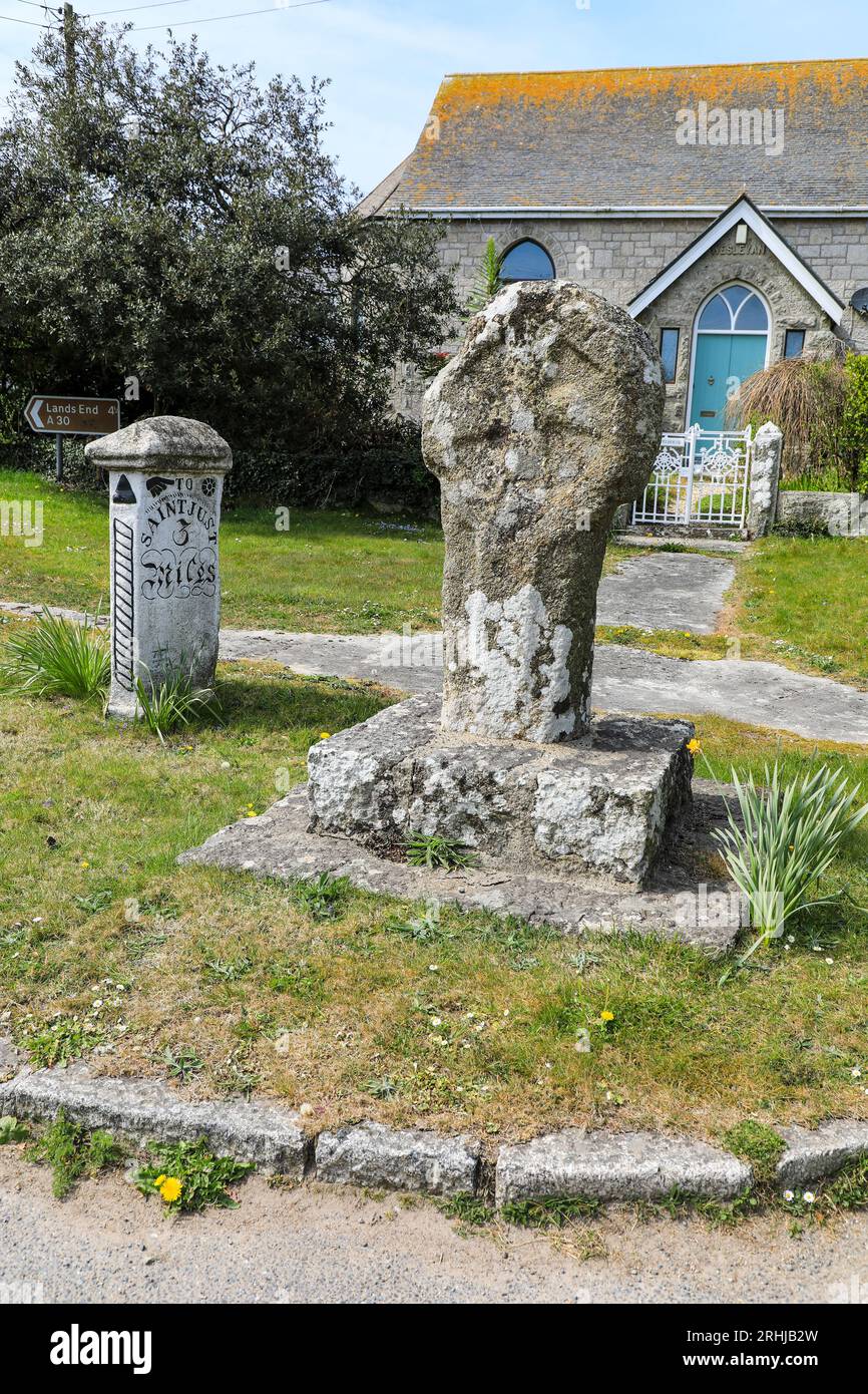 Old english road signs hi-res stock photography and images - Alamy