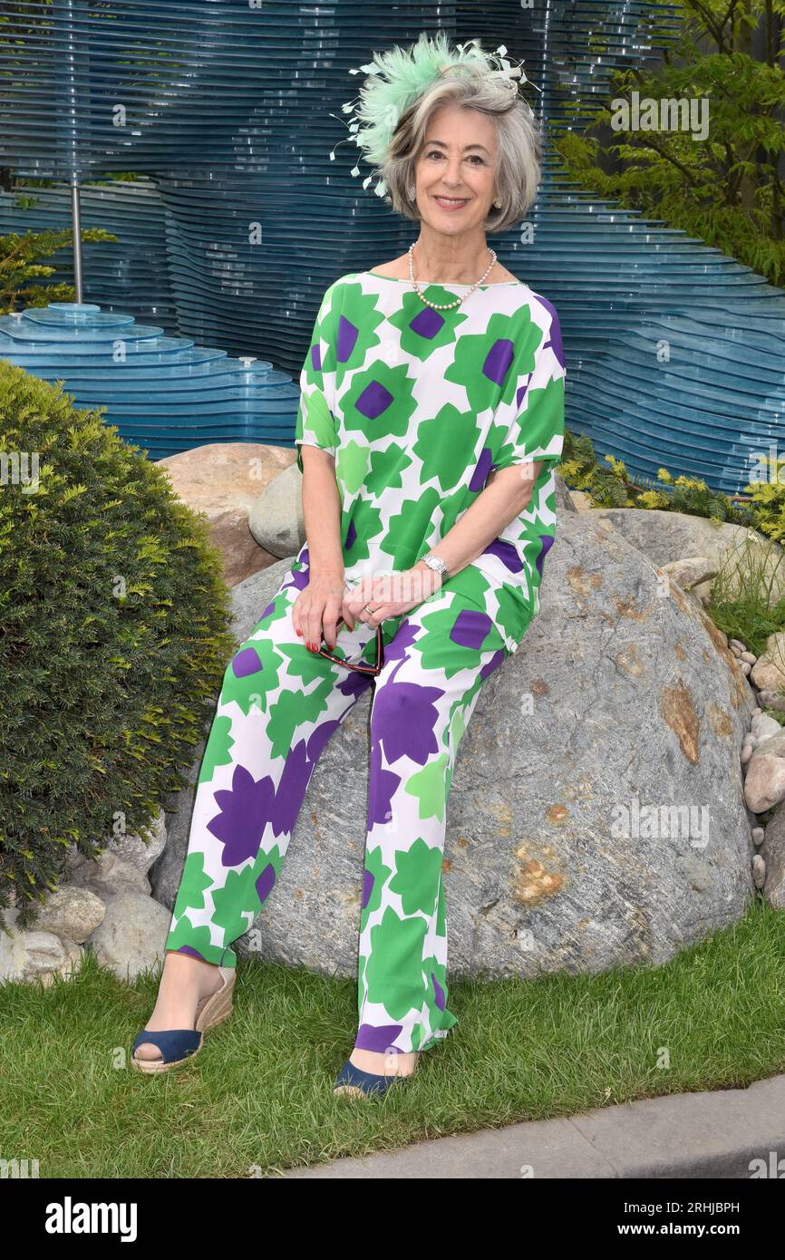 Maureen Lipman, RHS Chelsea Flower Show 2018, Chelsea, London, UK Stock ...