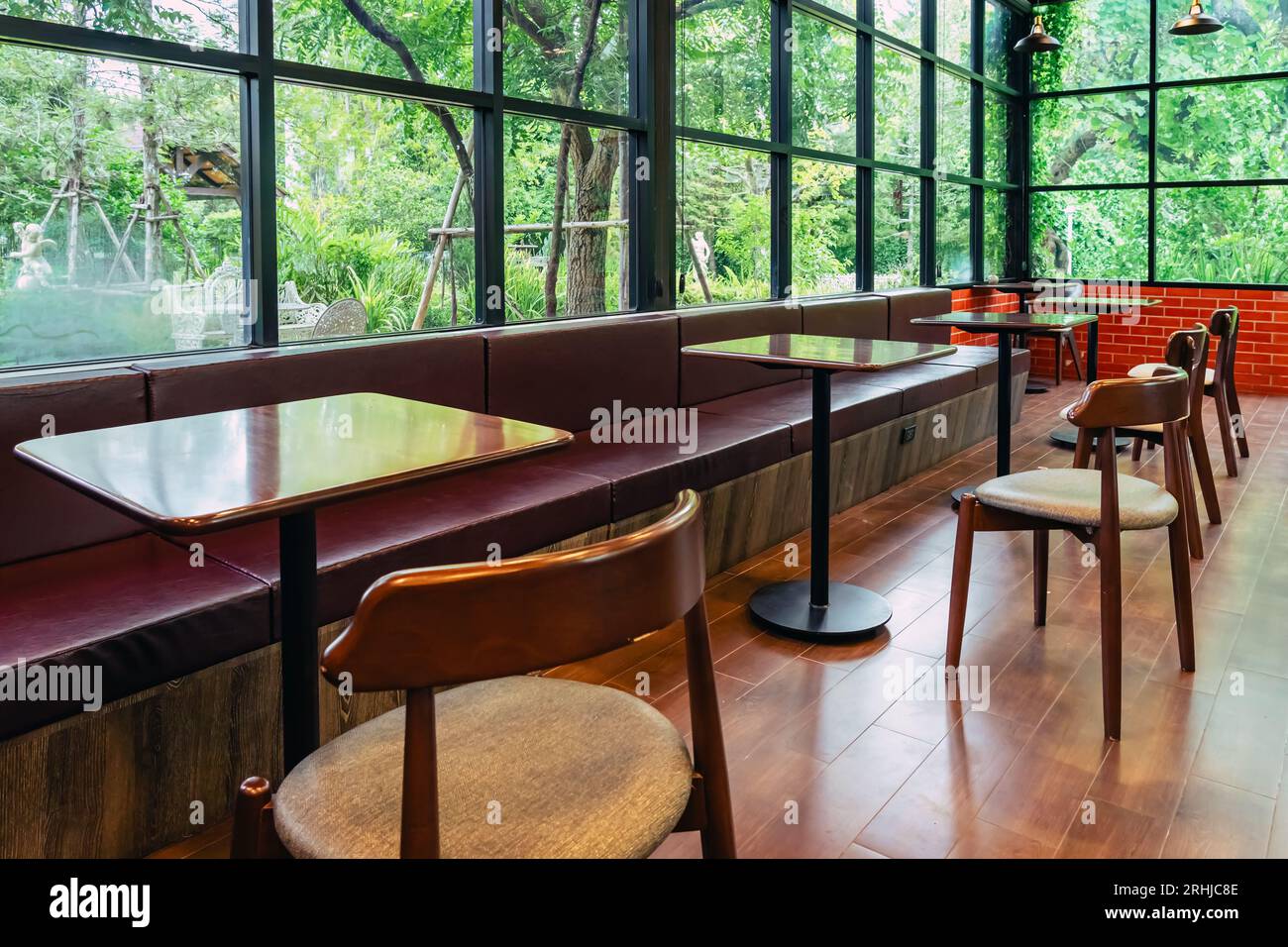 KANCHANABURI, THAILAND-JULY 1,2023 : Beautiful interior view of Cafe ...