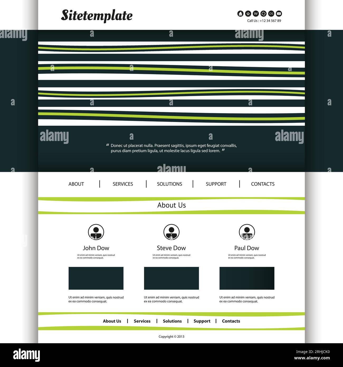 Stripe column Stock Vector Images - Alamy