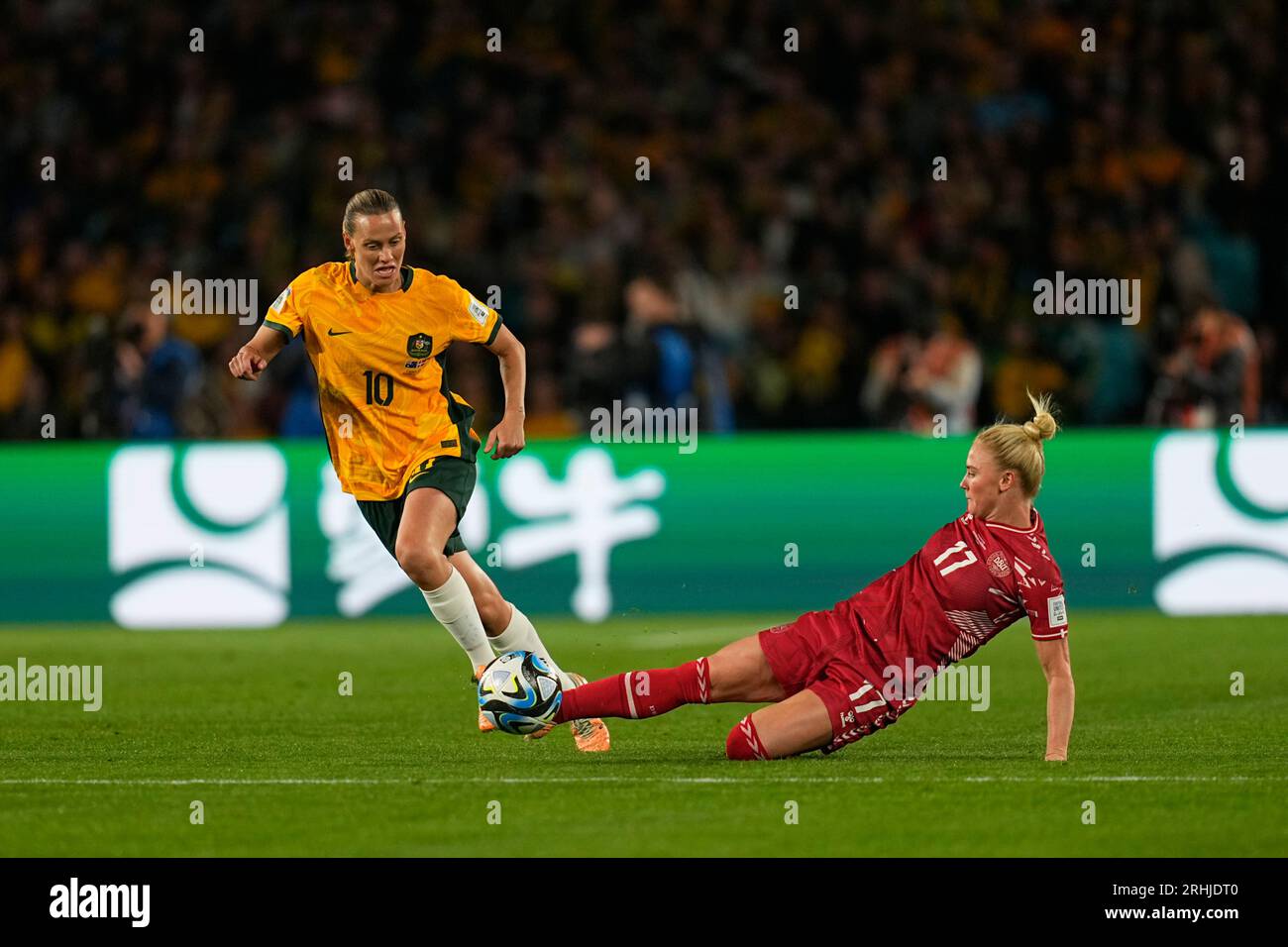August 07 2023: Emily Van Egmond (Australia) and Rikke Madsen (Denmark ...