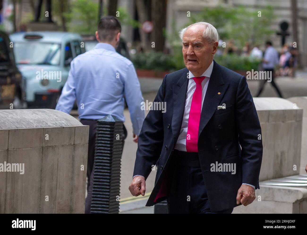 London, England, UK. 17th Aug, 2023. British billionaire Sir FREDERICK ...