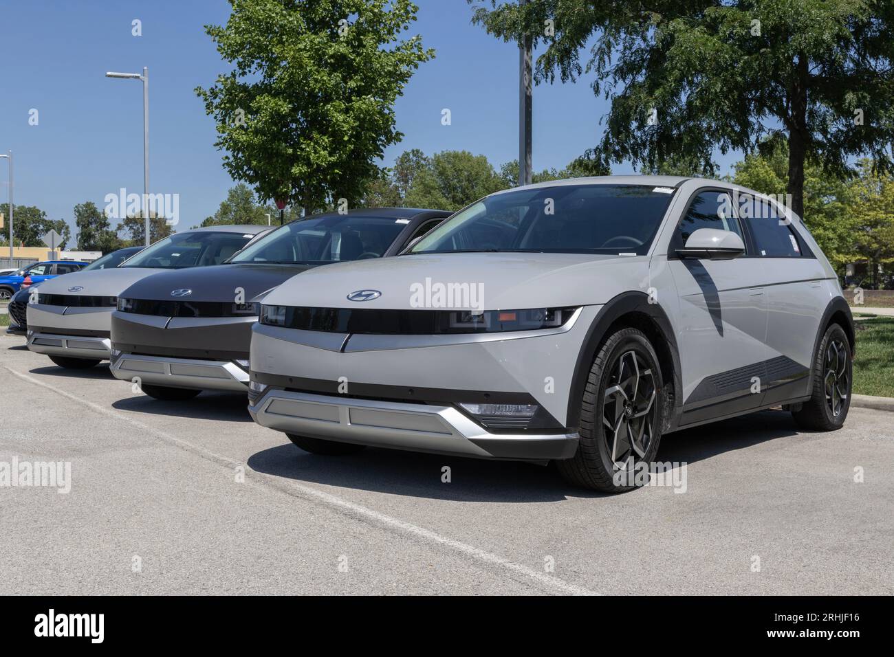 Indianapolis - August 16, 2023: Hyundai IONIQ 5 Electric Vehicle EV ...