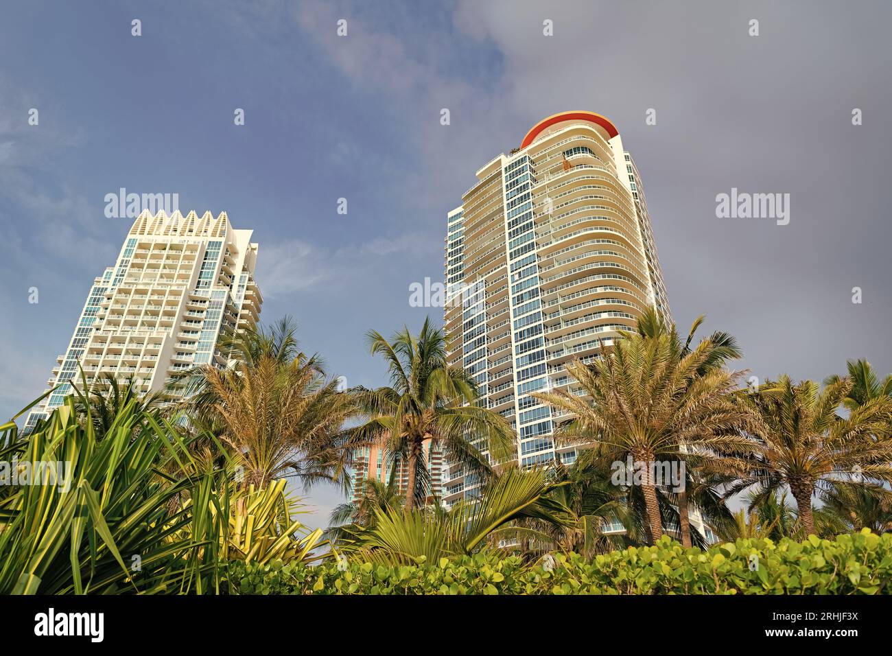 skyscraper building architecture in miami downtown metropolis. photo of ...