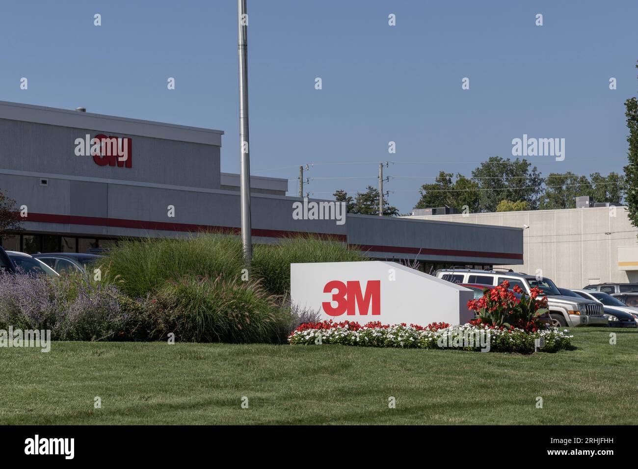 Indianapolis - August 16, 2023: 3M Personal Safety Division facility ...