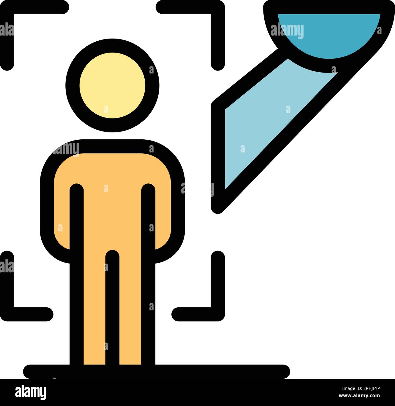 Customer statement icon outline vector. Integrity core. Mission trust ...