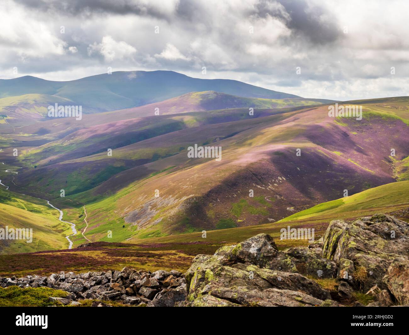 Carrock fell mosedale valley hi-res stock photography and images - Alamy