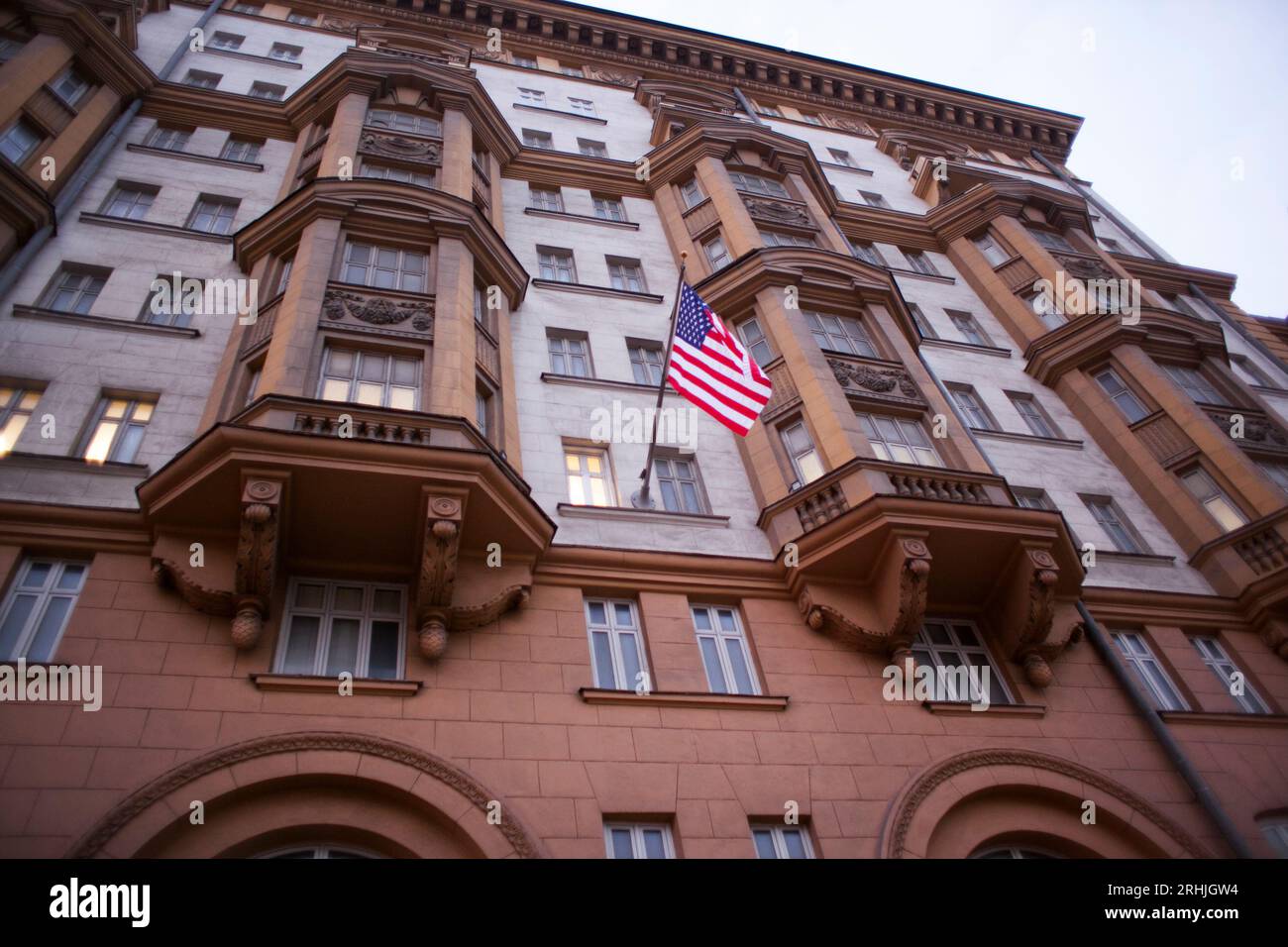 U s embassy moscow hi-res stock photography and images - Alamy