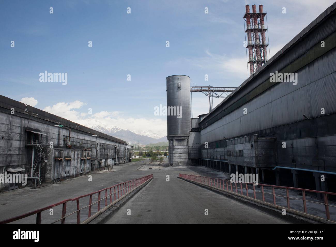 The Talco aluminum plant in Tursunzoda, Tajikistan Stock Photo - Alamy