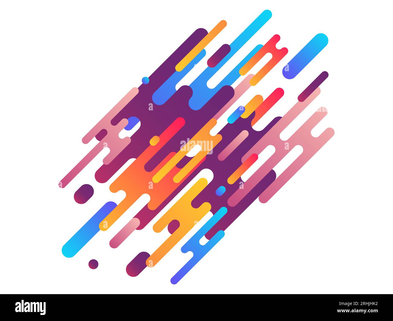 Brown, orange, blue dynamic lines Stock Vector Image & Art - Alamy