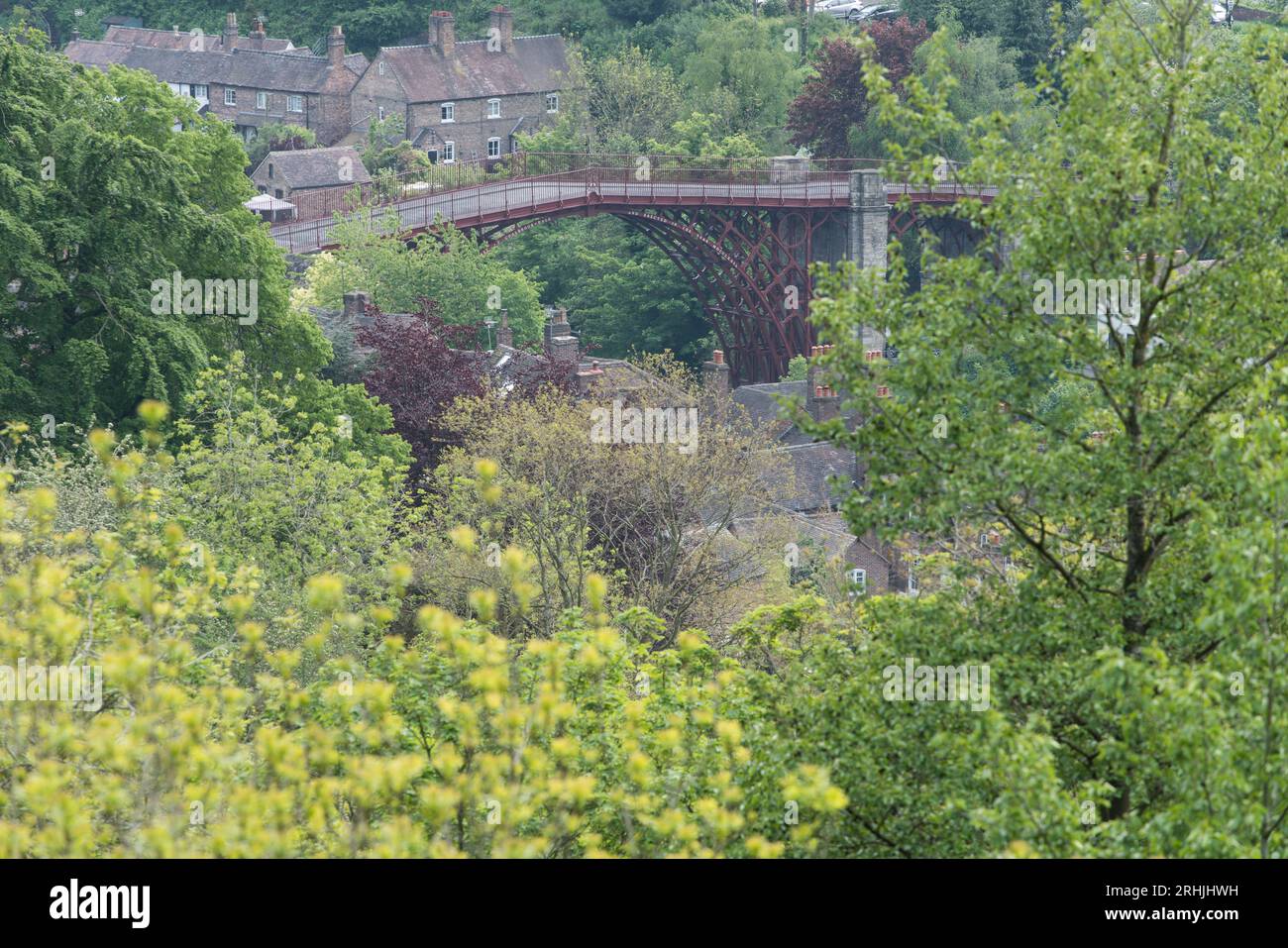 The Ironbridge, Ironbridge Gorge, Shropshire, England Stock Photo - Alamy