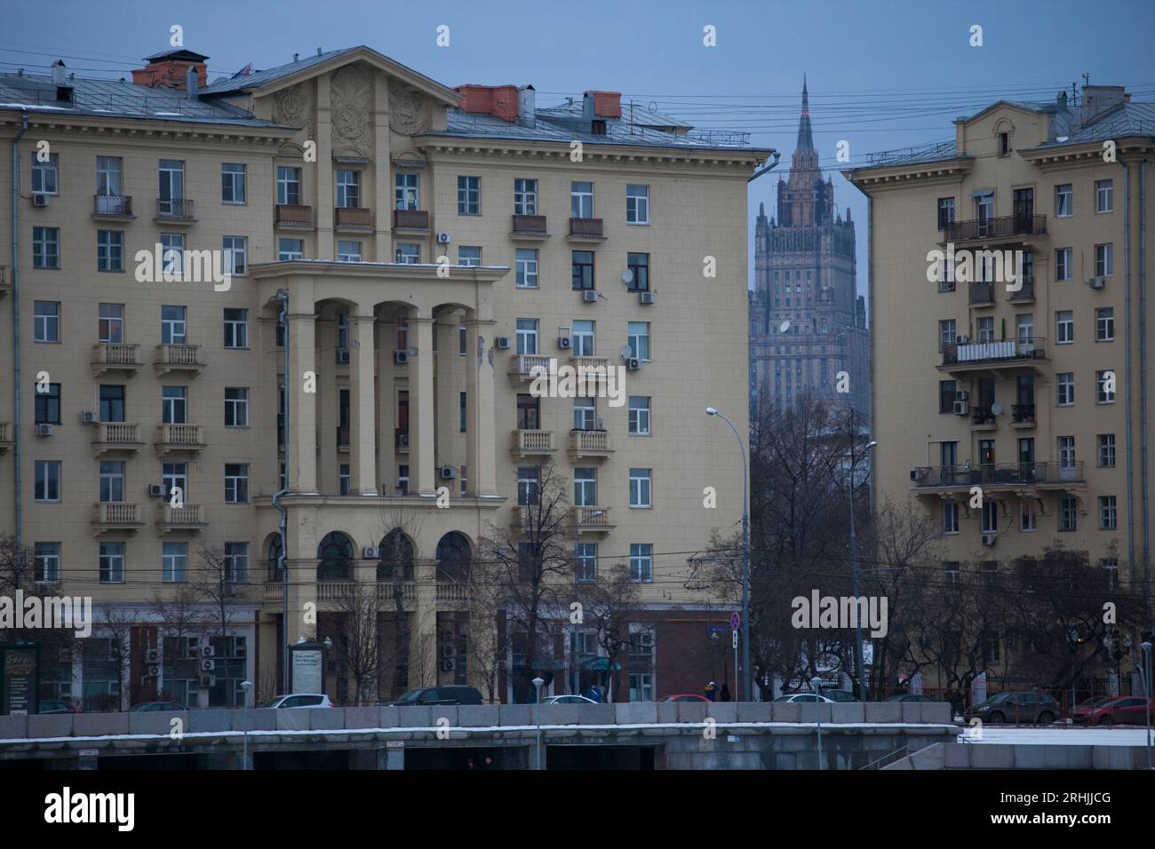 The Russian Foreign Ministry building in Moscow Stock Photo - Alamy