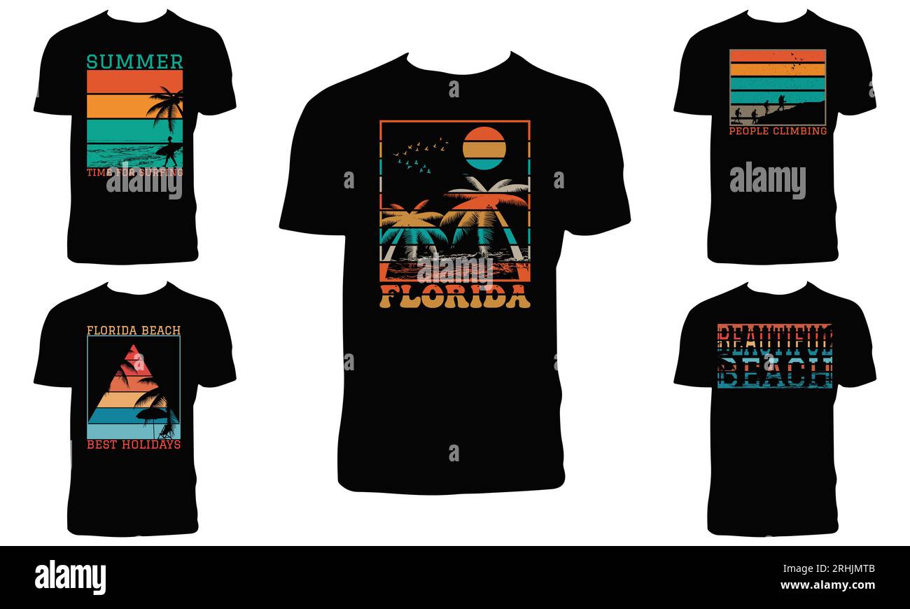 Retro t shirt design hi-res stock photography and images - Alamy