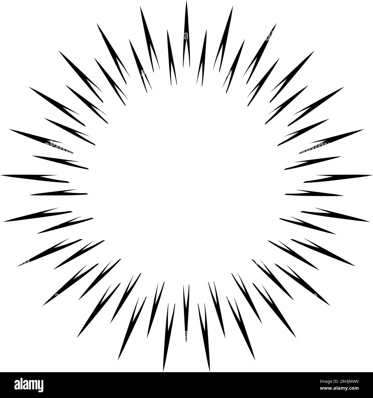 Abstract Circle With Spikes Design Element Logo Vector Illustration Stock Vector Image And Art