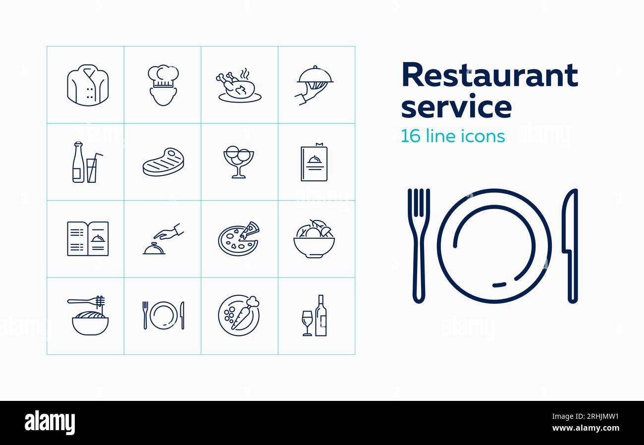 Uniform pasta Stock Vector Images - Alamy