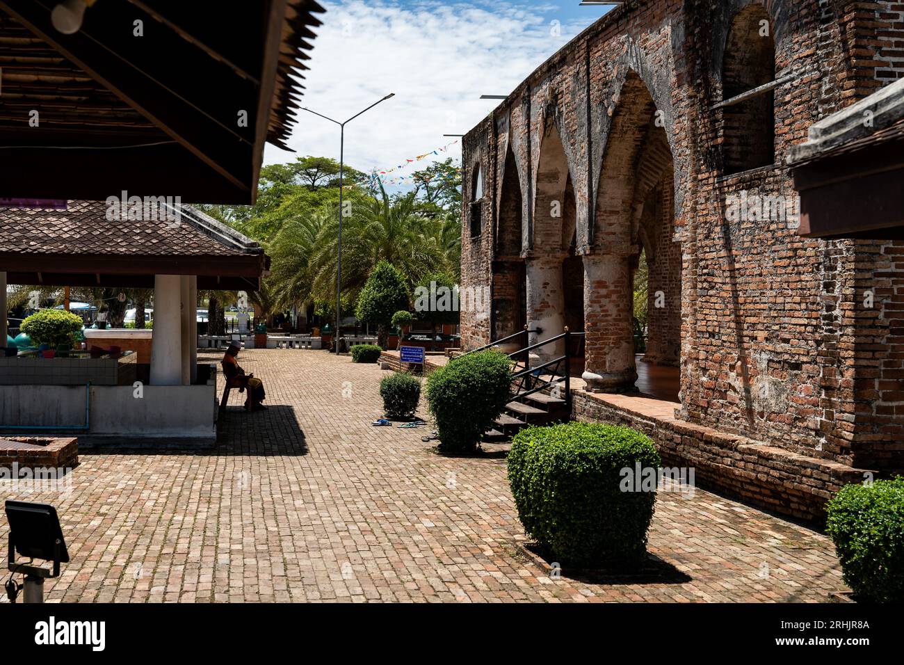 Thailand. 16th Aug, 2023. A general view of Krue Se Mosque, the site of ...