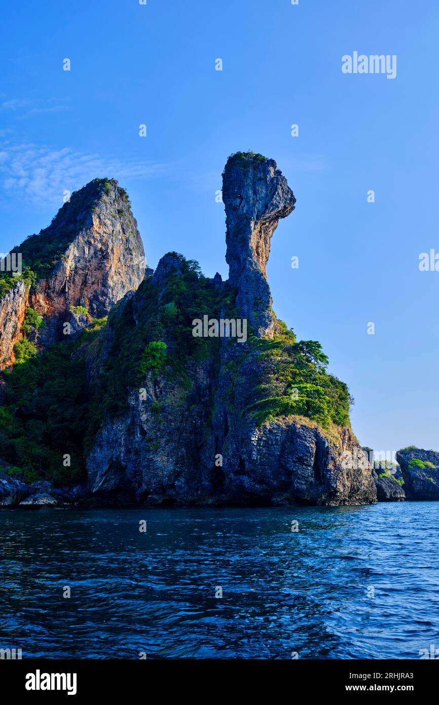 Thailand, Krabi province, Chicken island Stock Photo - Alamy