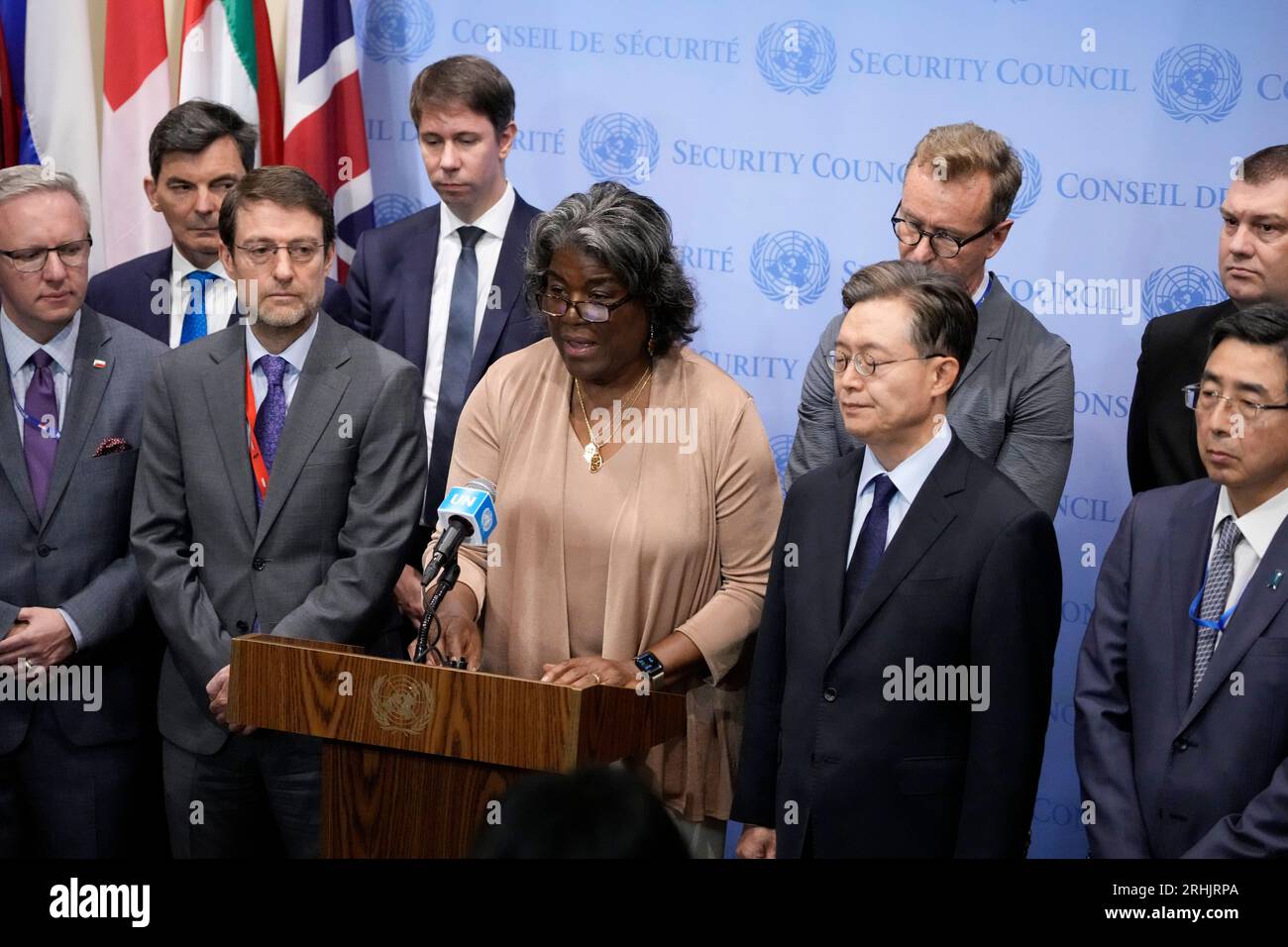 Linda Thomas-Greenfield, United States Ambassador to the United Nations ...